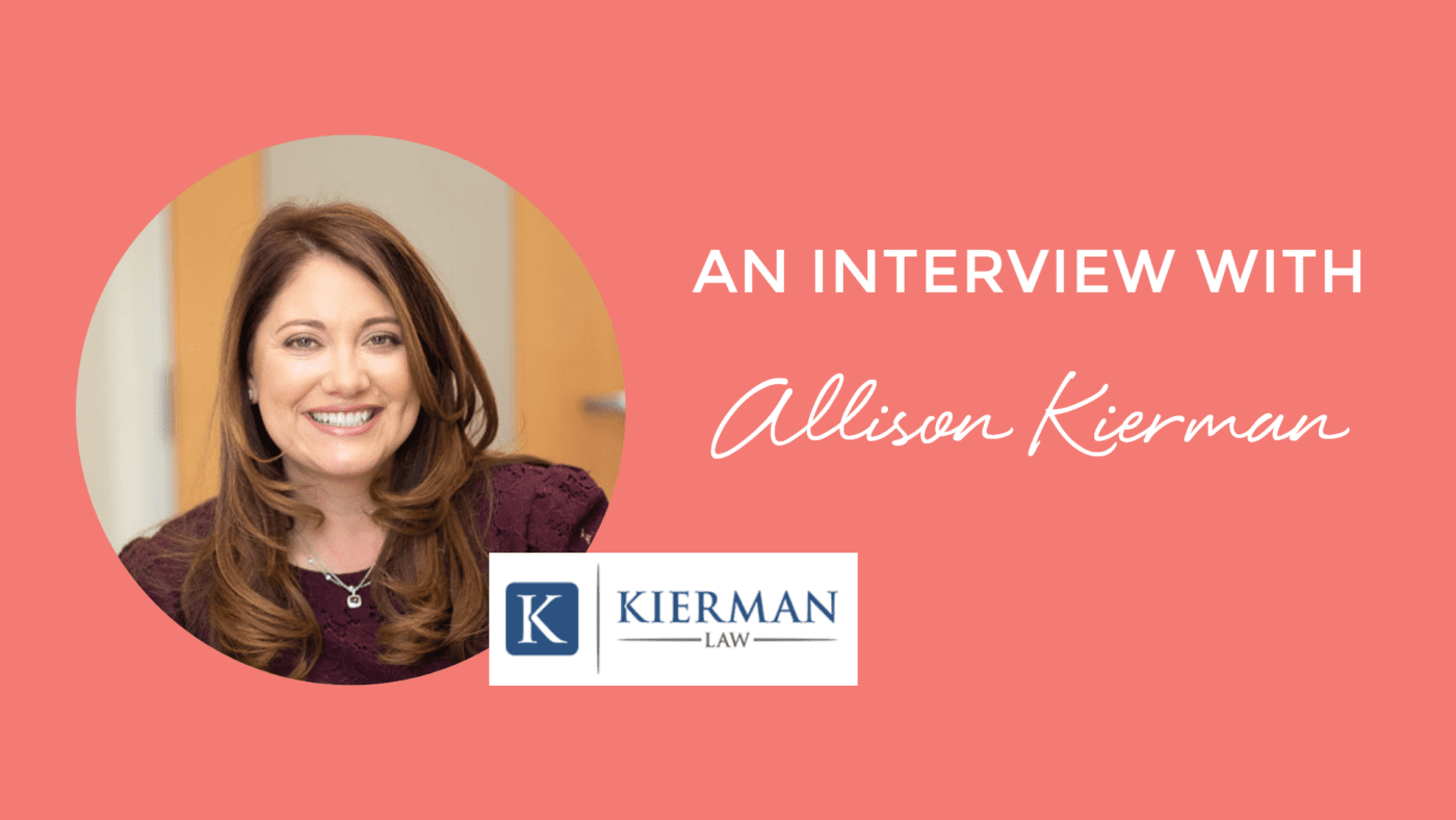 An Interview with Allison Kierman, Kierman Law | Hammersmith Support