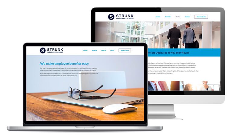 Client Highlight: Strunk Insurance Group's Website Rebuild ...