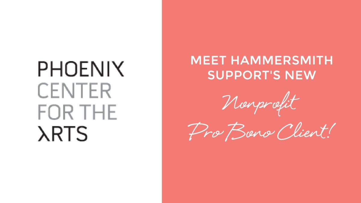 Meet Hammersmith Support's New Nonprofit Pro Bono Client! | Hammersmith ...