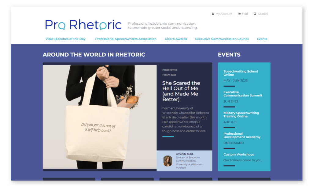 Pro Rhetoric | Hammersmith Support